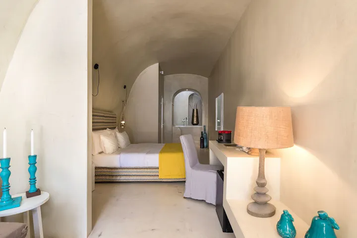 Seaside Grotto, Santorini, Greece | Plum Guide